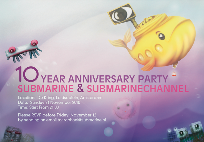 Submarine channel invitation | Chia's IncrediNote 奇異嘉